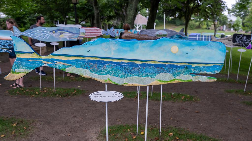 Art in the Park 2025: Whales, Sharks & Oars Chatham | Robert Paul ...